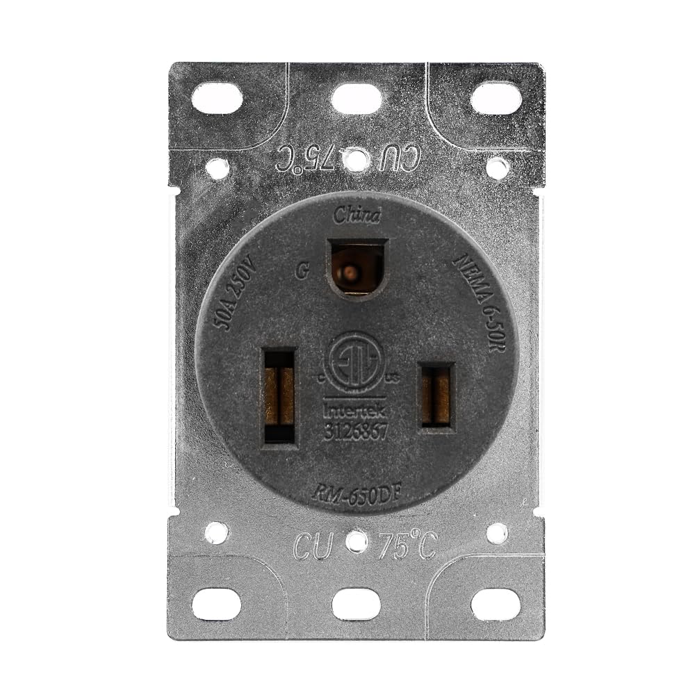 6-50R Outlet Flush Mount Receptacle – Veepeak
