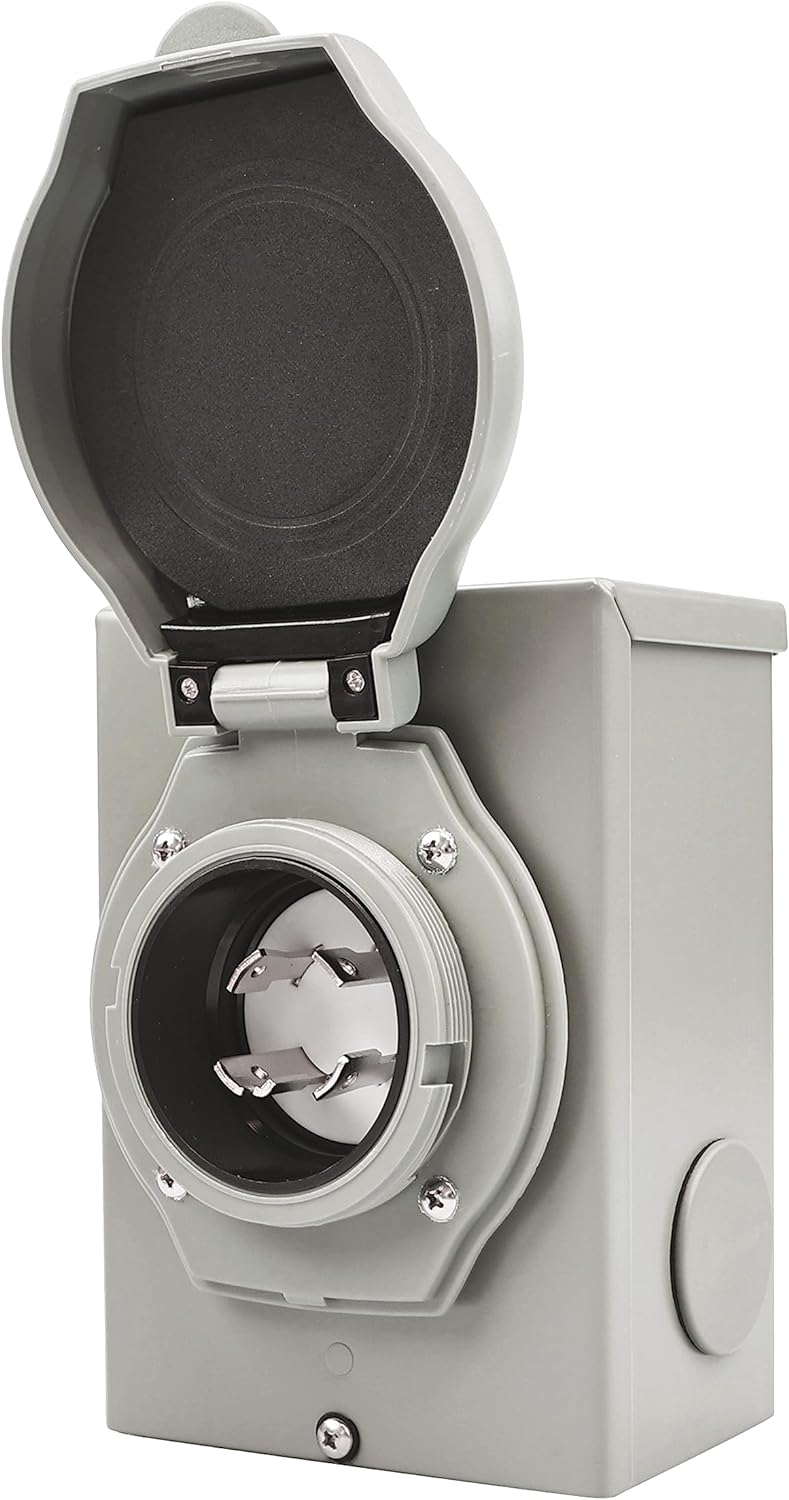 30 Amp Generator Inlet Box-RML1430PB – Veepeak